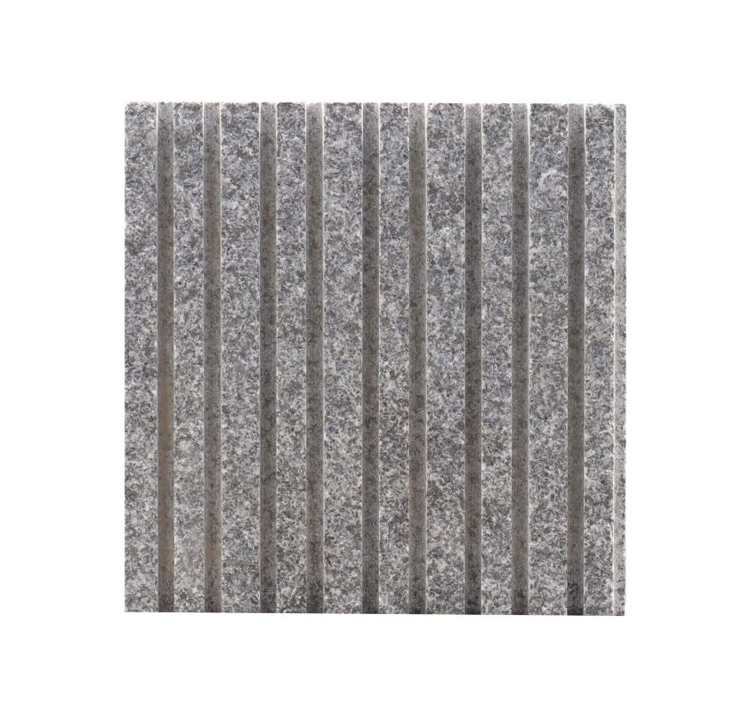 Black Granite-Grooved-Tile - Negin Sang Karimi Company