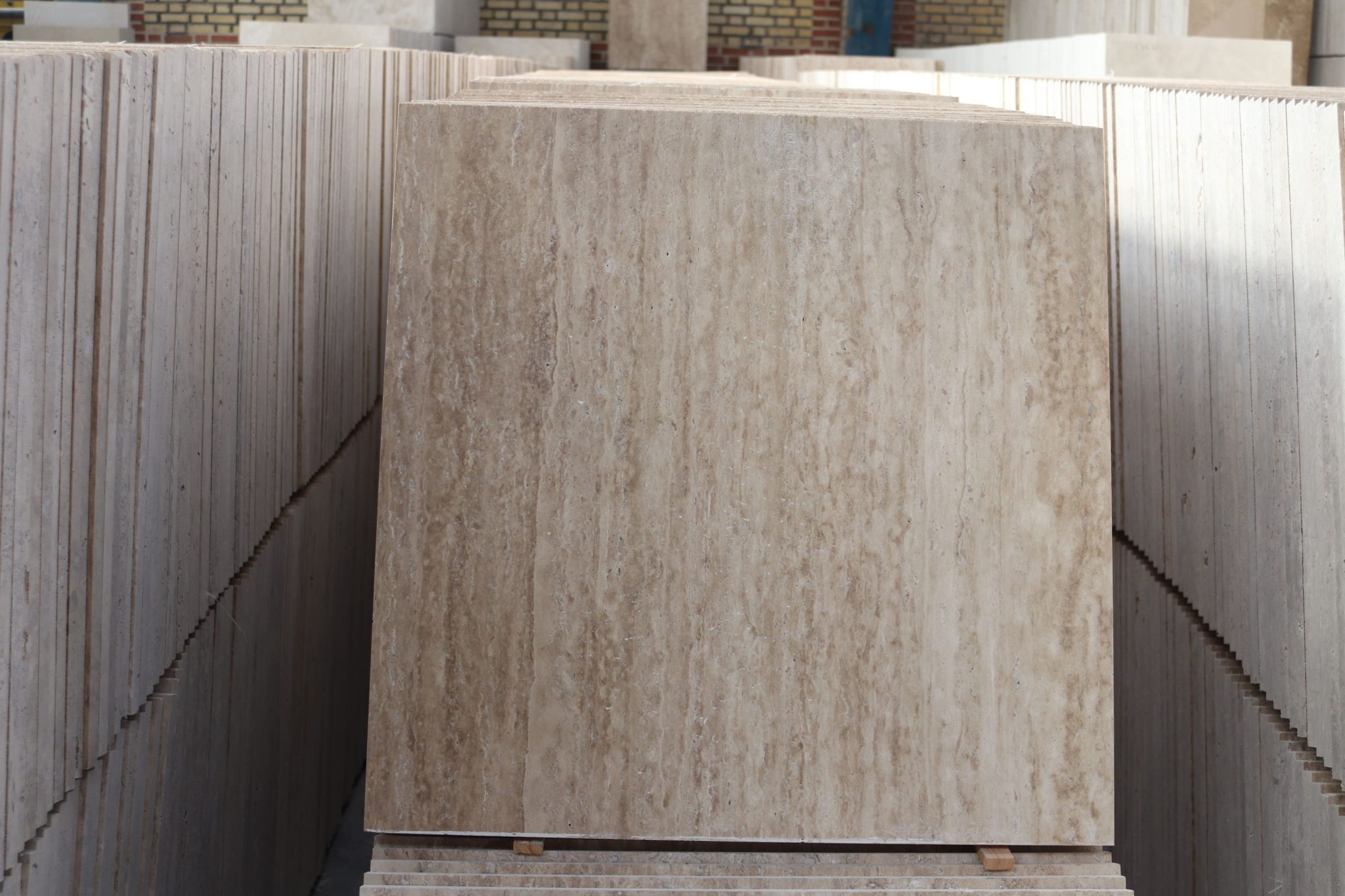 Creame Travertine-Brushed - Negin Sang Karimi Company